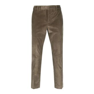 Pantaloni Torino Velvet Slim Fit Hose - - Trousers - Herren - Gr&uuml;n - 2XL