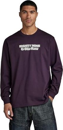G-Star G-Star Homme T-Shirt Eighty Nine Graphic Loose, Violet (lt maze D23886-C336-8880), L