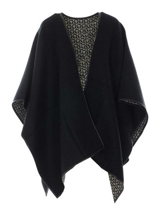 Ferragamo Cape - Schwarz