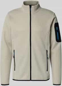 Icepeak Regular Fit Fleecejacke mit Stehkragen Modell BREDSTEDT