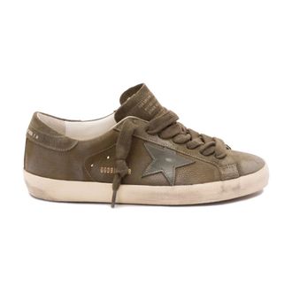 Golden Goose Homme, Chaussures, Vert, Taille: 41 EU Super-Star Baskets