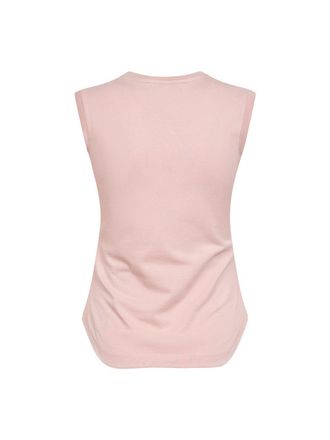 The Attico Womens Tank Top Reese Rose Cotton Pink