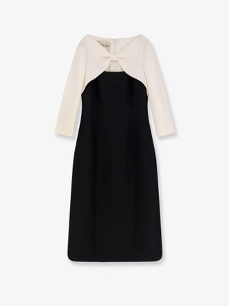 Valentino Cr&ecirc;pe midi dress - VALENTINO - gender_Woman
