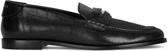 Balmain Femme, Chaussures, Noir, Taille: 38 EU Leather Mocassins