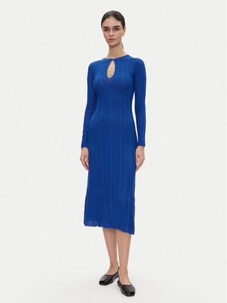 Pepe Jeans London Strickkleid Natasha PL953642 Blau Slim Fit