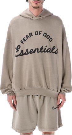 Fear of God Homme, Sweatshirts et sweats &agrave; capuche, Gris, Taille: XL Training 90s Sweat &agrave; capuche