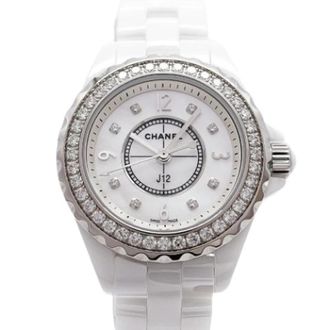 Chanel Pre-owned Vintage Ceramic Wristwatch - - Pre-owned - Damen - Wei&szlig; - ONE SIZE