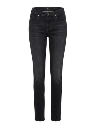 7 For All Mankind Jean Droit - Bleu Fonc&eacute;