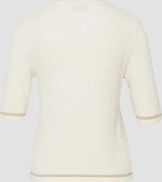 s.Oliver Cardigan Strickjacke Strickjacke mit Glitzergarn und Strukturmuster