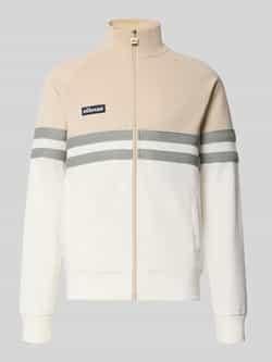 Ellesse Trainingsjacke mit Label-Patch und Stehkragen Modell RIMINI