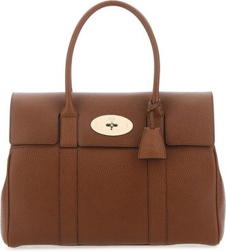 Mulberry Femme, Sacs, Brun, Taille: ONE Size Bayswater Two Tone Small Classic Grain