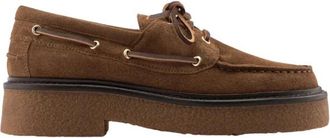 Maison Toufet Femme, Chaussures, Beige, Taille: 37 EU Mocassin Tina