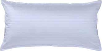 Curt Bauer Mako-Brokat-Satin-Kissenbezug einzeln Dessin 9033 BENTE Farbe sky-237 Gr&ouml;&szlig;e 40x80 cm Modernit&auml;t Coolness buntgewebt Rei&szlig;verschluss