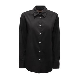 Relish Femme, Blouses et Chemises, Noir, Taille: 40 FR Camicia Jeans Asterias