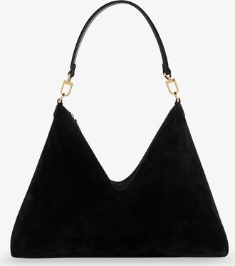 Toteme Medium Bevel Suede Shoulder Bag - TOTEME - gender_Woman