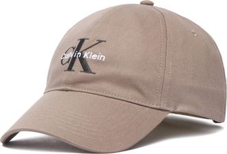 Calvin Klein Cap Calvin Klein Monologo Embroidery Baseball Cap LV04G5004G Beige
