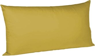 Fleuresse sleepling Satin Kissenbezug, Kissenhülle aus 100% seidig weicher Baumwolle, Bezug Kissen Kopfkissen, 60 Grad, Ökotex 100, Made in EU, 40 x 80 cm, Oliv