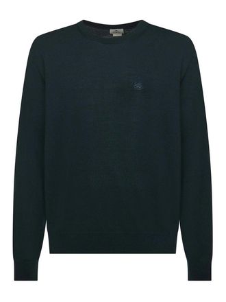 Etro Pull Col Rond - Vert