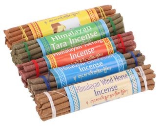 Guru Shop Himalayan Incense, Tibetische R&auml;ucherst&auml;bchen, Nat&uuml;rliches R&auml;ucherwerk - Geschenkset, 10x10x1 cm