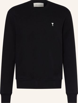 Ami Ami Paris Sweatshirt Molleton schwarz