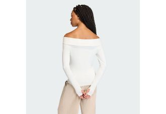 adidas Originals Langarmshirt OFF-SHOULDER LONGSLEEVE (1-tlg)