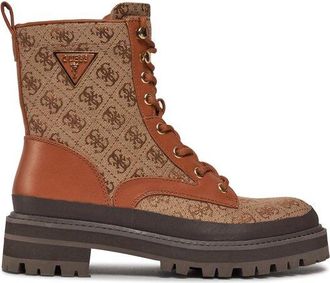 Guess Schnürstiefeletten FL7BDA FAL10 Braun