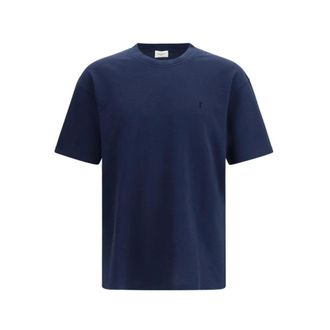 Saint Laurent Herren, Oberteile, Blau, MGr&ouml;&szlig;e