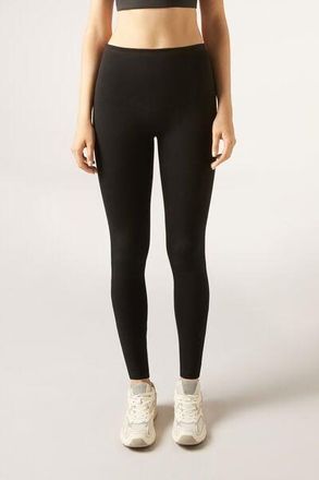 Calzedonia Leggings Essential Sculpt Schwarz