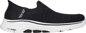 Skechers Go Walk 7 Sneaker f&uuml;r Damen, Zum Reinschl&uuml;pfen (Schwarz/Wei&szlig;)