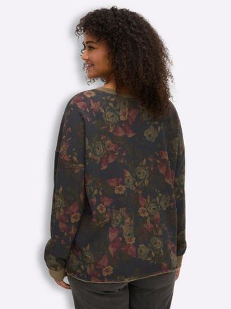 Sheego Sweater Sweatshirt Langarm