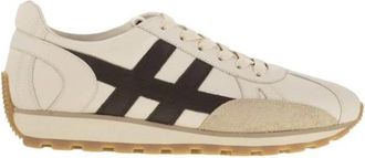 Hogan Homme, Chaussures, Beige, Taille: 45 EU 86er Baskets