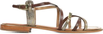 Les Tropeziennes Damen Harry Sandalen, Braun (Tan/or 797), 40 EU