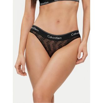 Calvin Klein Underwear Klassischer Damenslip 000QF7712E Schwarz