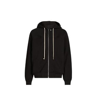 Rick Owens Hoodie zippé en coton