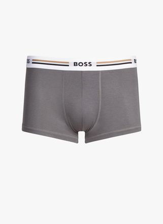 HUGO BOSS Lot de 3 boxers en coton m&eacute;lang&eacute;