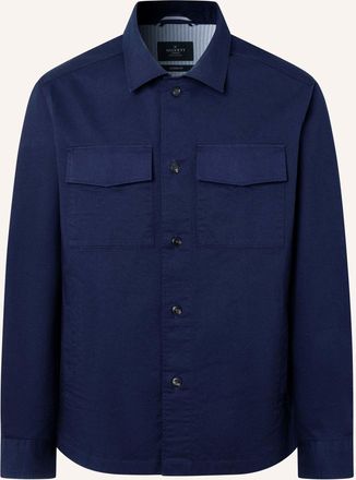 Hackett Overjacket Heritage Overshirt blau