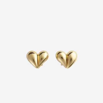 Bottega Veneta Drop Clip-On Earrings - Gold