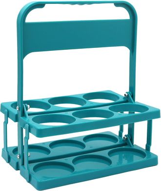 Generico Weinflaschenhalter - Elegant Easy to Use, Install, Getr&auml;nkehalter f&uuml;r Bier, mit 6 &Ouml;ffnungen, faltbar, multifunktional, f&uuml;r den Innen- und Au&szlig;enbereich