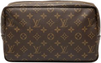 Louis Vuitton Clutches - Monogram Trousse Toilette 28 - Gr. unisize - in Braun - f&uuml;r Damen