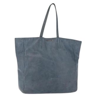 Miu Miu Pre-owned Tote Bag - Femme - Pre-owned - Bleu - Taille: ONE Size