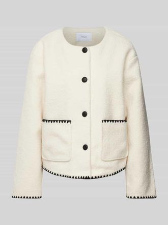 Vila Jacke mit Kontrastnähten Modell KAYA