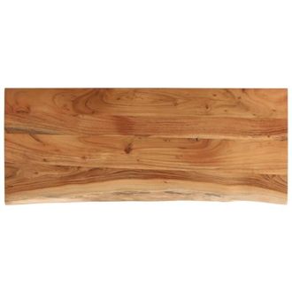 vidaXL Comptoir de salle de bain 140x60x3,8 cm rectangulaire acacia Vidaxl