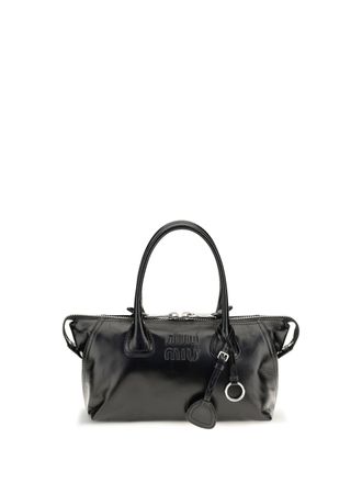 Miu Miu Womens Handbag Black Calf Leather Handbags Hand Bags