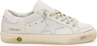 Golden Goose Homme, Chaussures, Blanc, Taille: 39 EU May Baskets