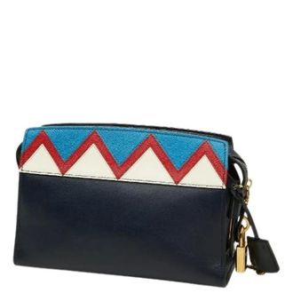 Prada Sac &agrave; bandouli&egrave;re Pre-owned Esplanade Saffiano - Femme - Pre-owned - Multicolore - Taille: ONE Size