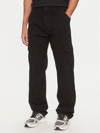 Guess Chinos M4YB40 WGCV1 Schwarz Regular Fit