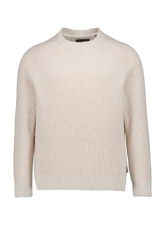 Marc O'Polo Herren Pullover beige unifarben