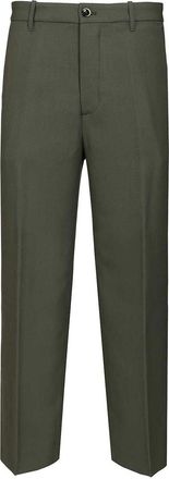 Nine In The Morning Pantalon Couturier - Vert