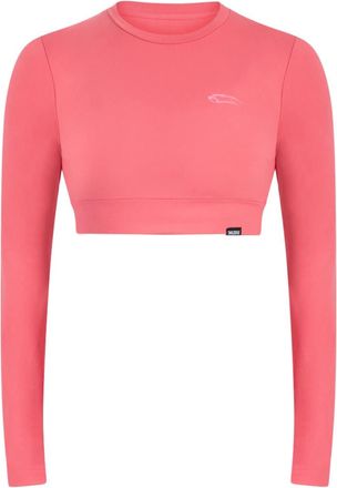 Smilodox Crop Shirt Thalina Longsleeve