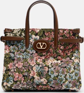 Valentino Garavani Sac Antibes Small en jacquard à fleurs